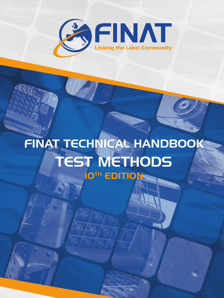 Finat Technical Handbook10 LR | PDF | Adhesive | Lamination