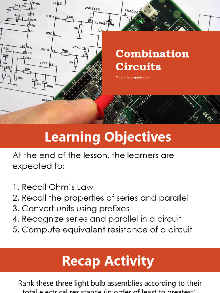 Quarter 2 L1 Combination Circuit | PDF | Series And Parallel Circuits ...