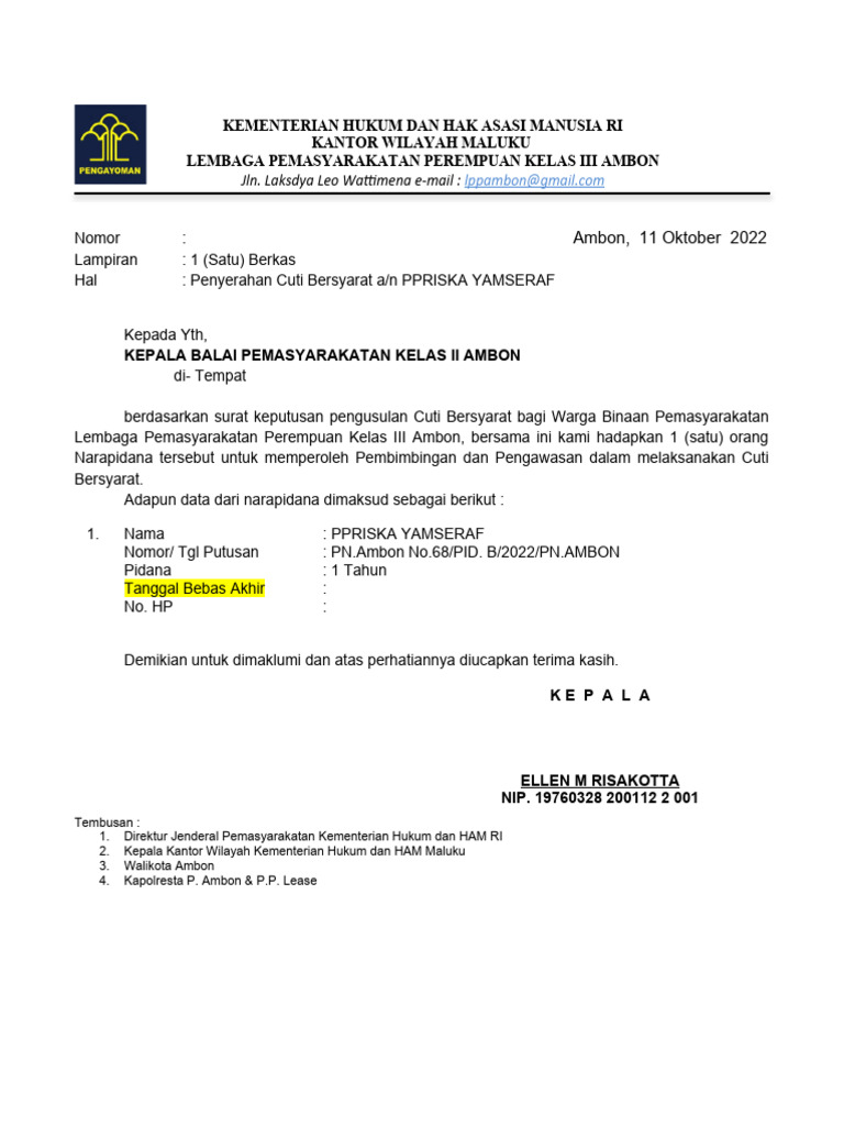surat Pengantar Cuti Bersyarat | PDF surat Pengantar Cuti Bersyarat | PDF
