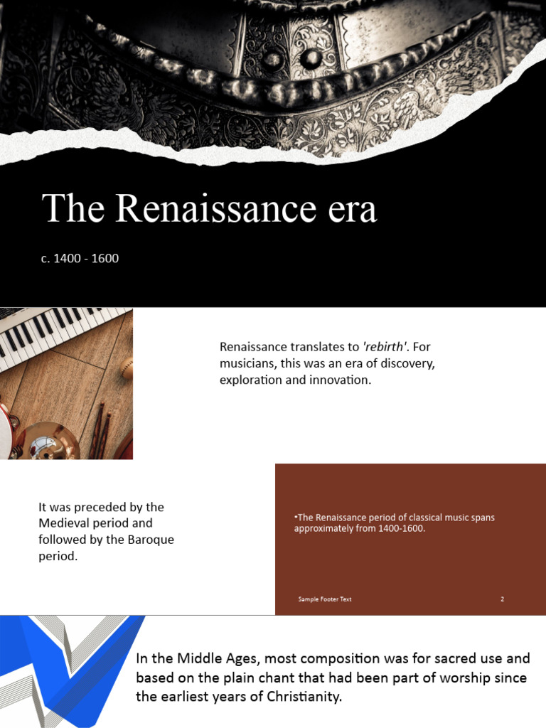 Renaissance Presentation | PDF | Renaissance | Classical Music