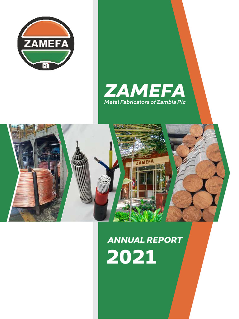 ZAMEFA - Annual Report 2021 | PDF | Taxes | Employment