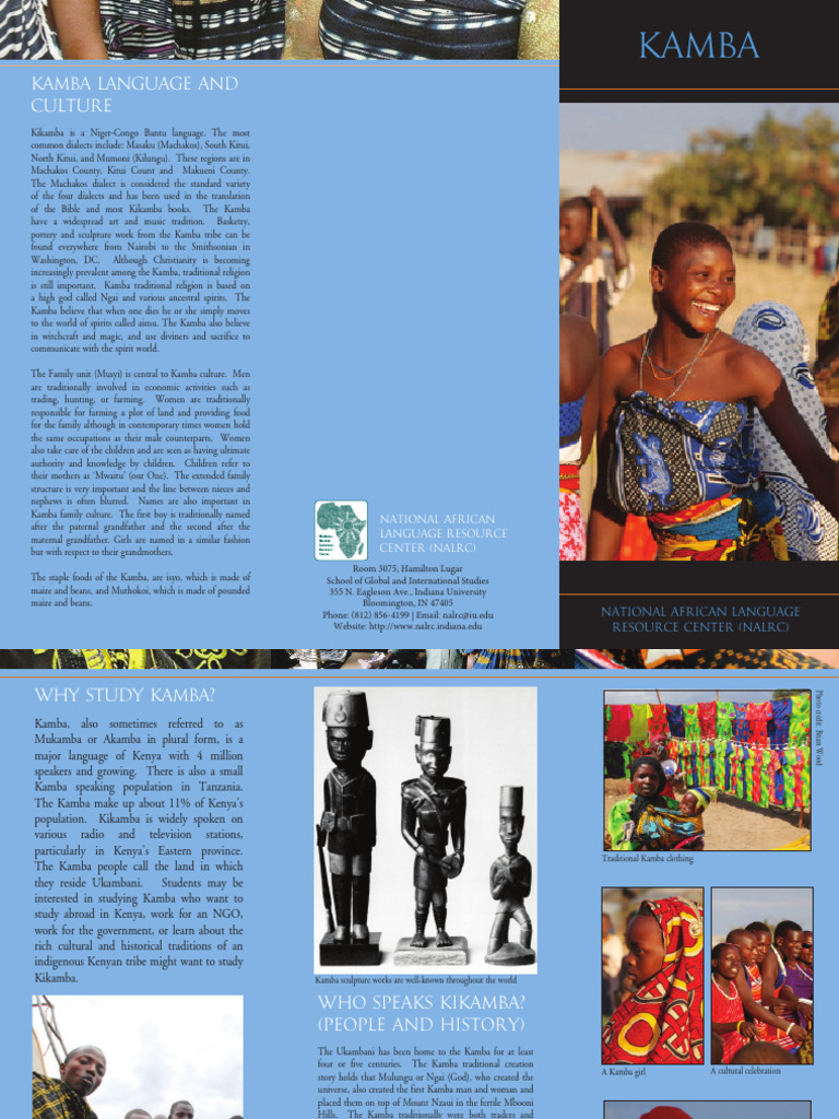 Kamba | PDF | Ethnicity | Africa