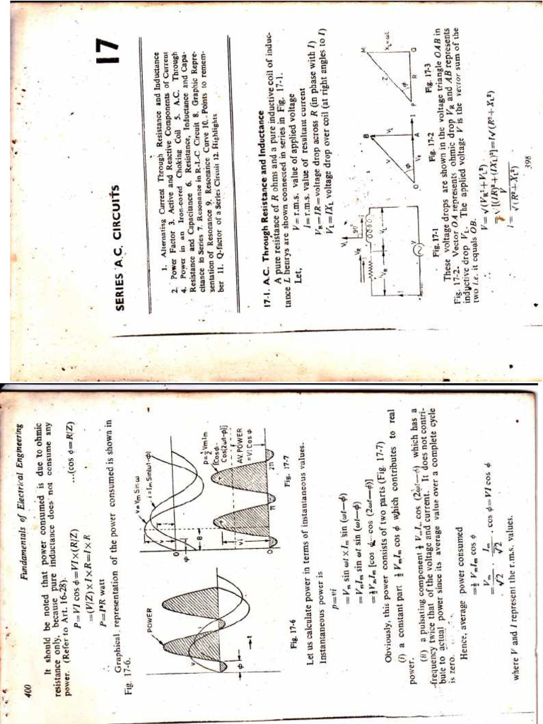 Scan Rangkaian Seri AC | PDF