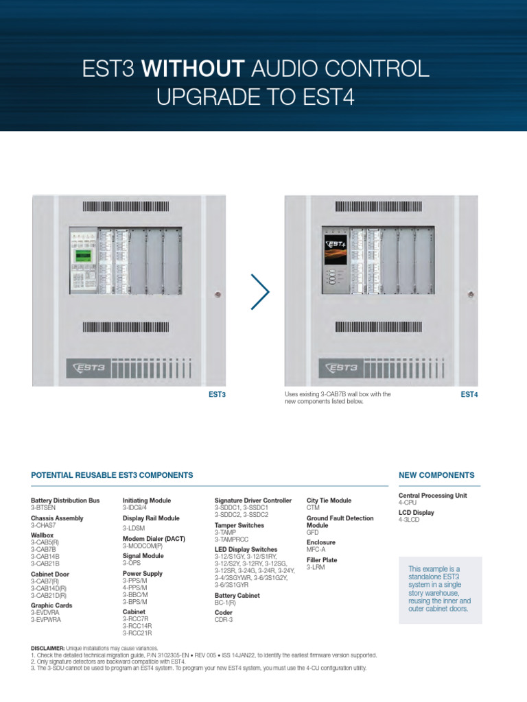 EST3 To EST4 Forward Migration SINGLE | PDF | Information And Communications Technology ...
