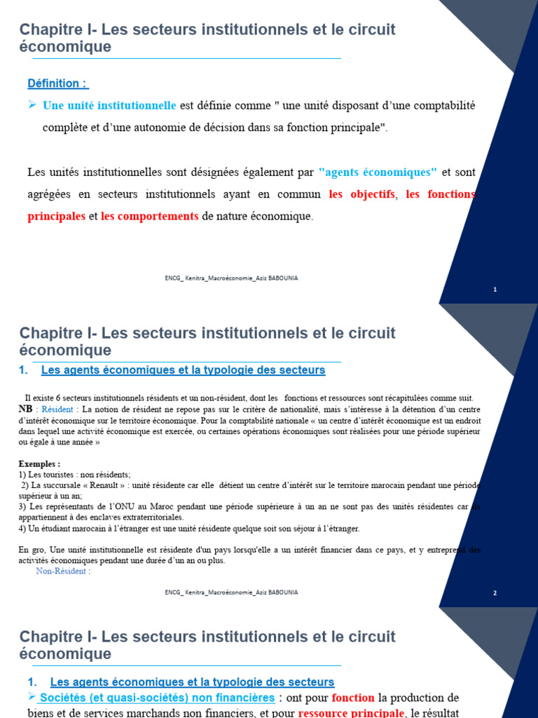 Chapit 1 Marco | PDF | Assurance | Comptabilité nationale