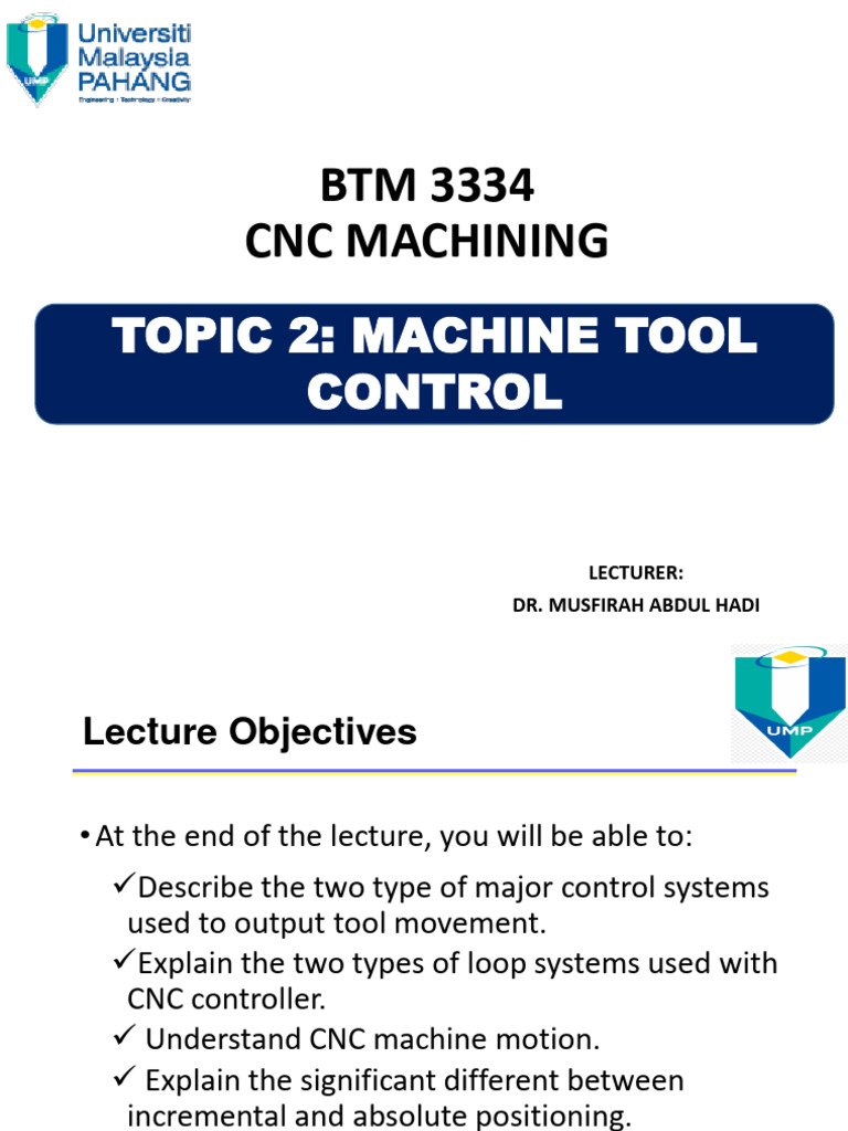 Machine Tool Control | Download Free PDF | Numerical Control | Machines