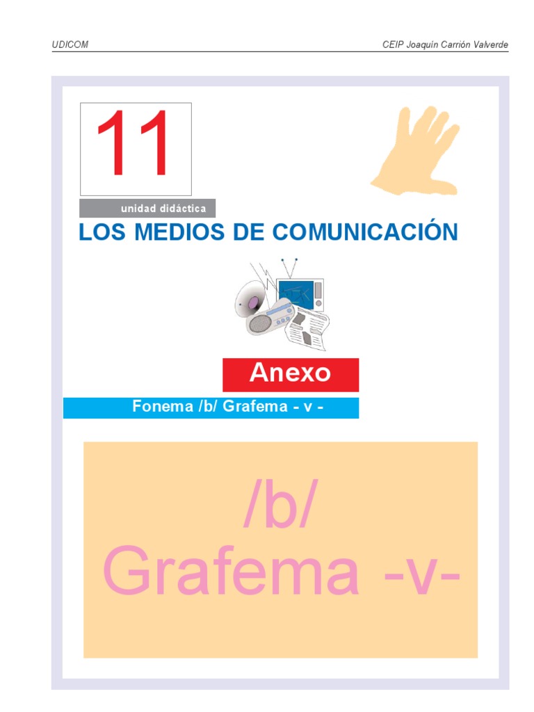 Fonema V | PDF | Sílaba | Sonido