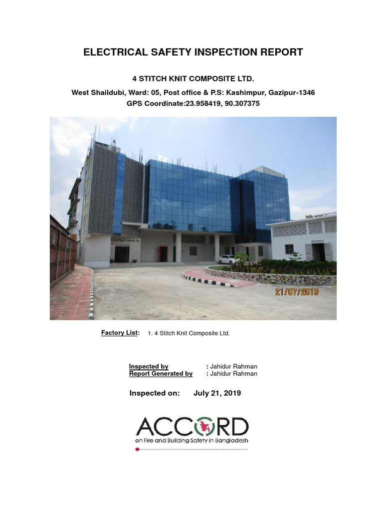 RSC Electrical Safety | PDF | Safety | Electrical Connector