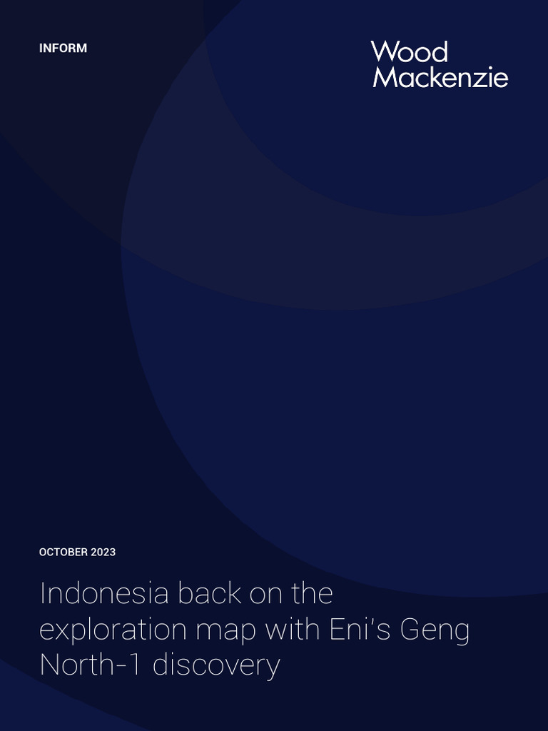 Indonesia Back On The Exploration Map With Eni's Discovery | PDF ...