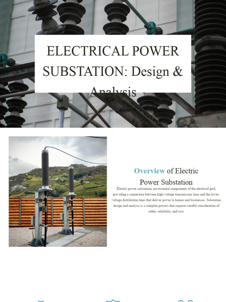 ELECTRICAL POWER SUBSTATION Design & Analysis | PDF | Electrical ...