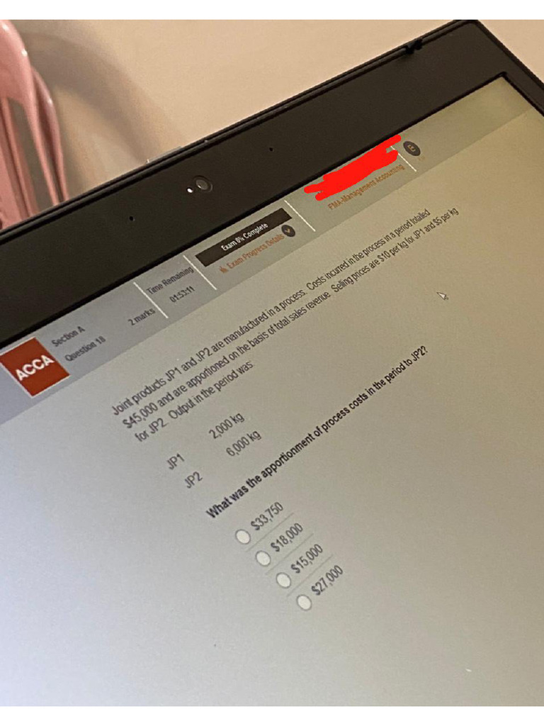 F2 Past Questions Short Calculation | PDF