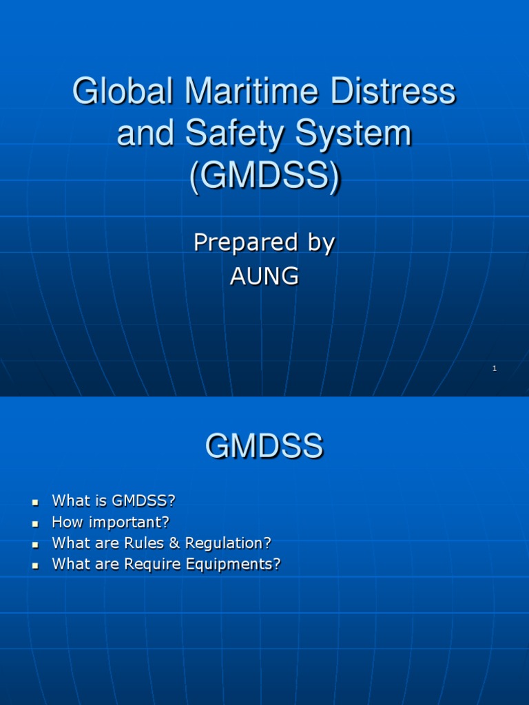 GMDSS System Training | PDF | Broadcasting | Electronics