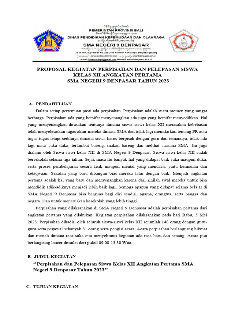 Proposal Graduation | PDF