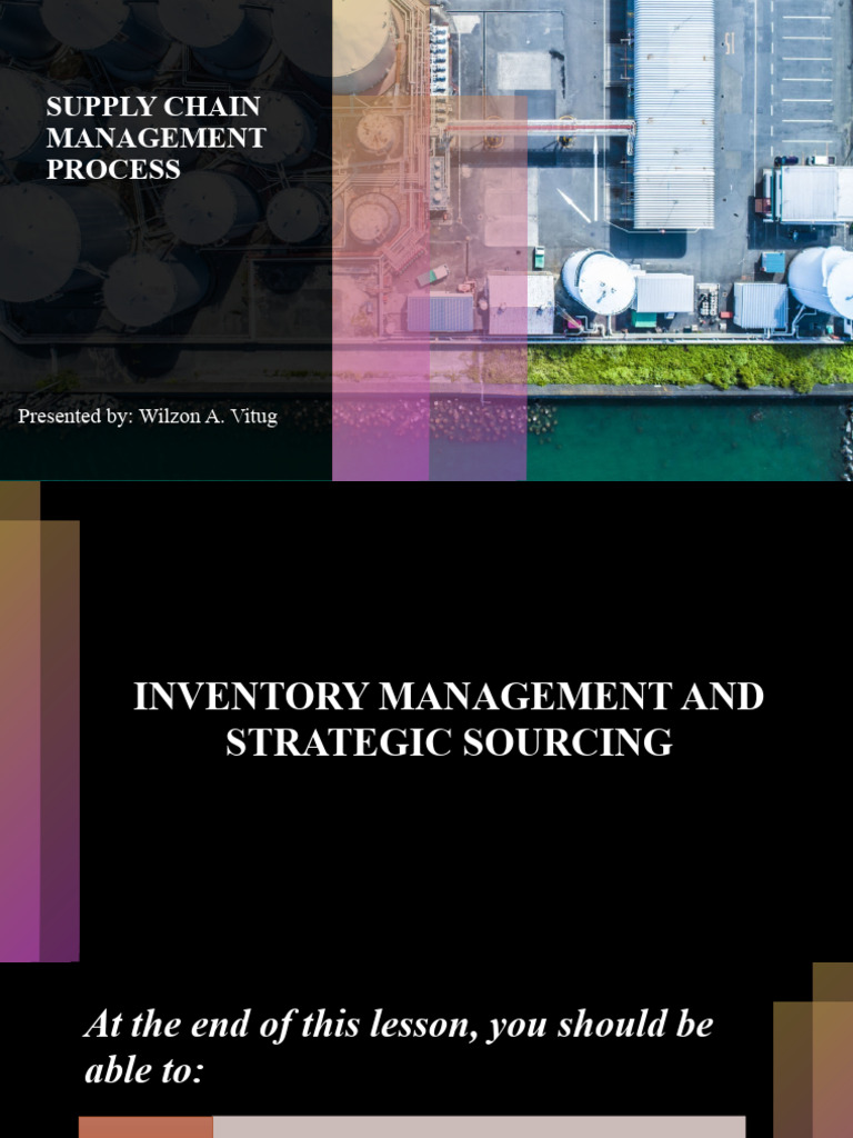 Inventory and Strategic Sourcing | PDF | Inventory | Procurement