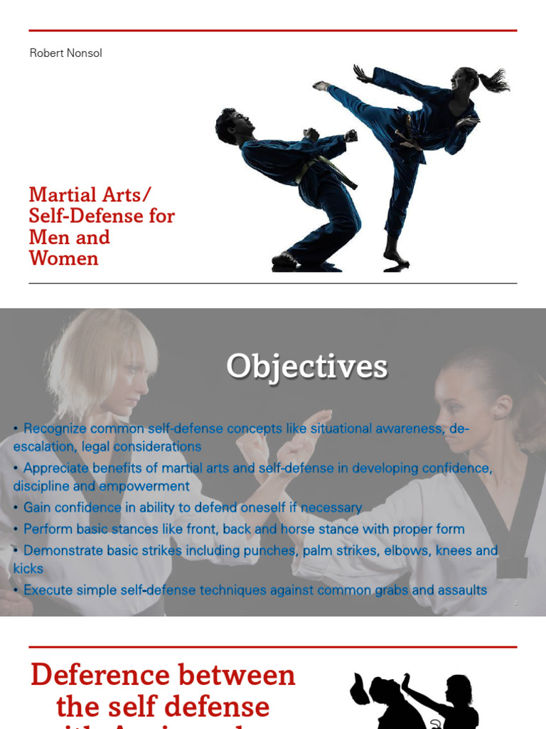 Self Defense | PDF | Self Defense | Combat