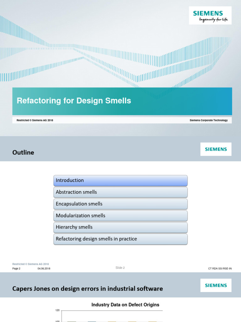 Refactoring For DesignSmells 2021 | PDF | Class (Computer Programming ... Refactoring For DesignSmells 2021 | PDF | Class (Computer Programming ...