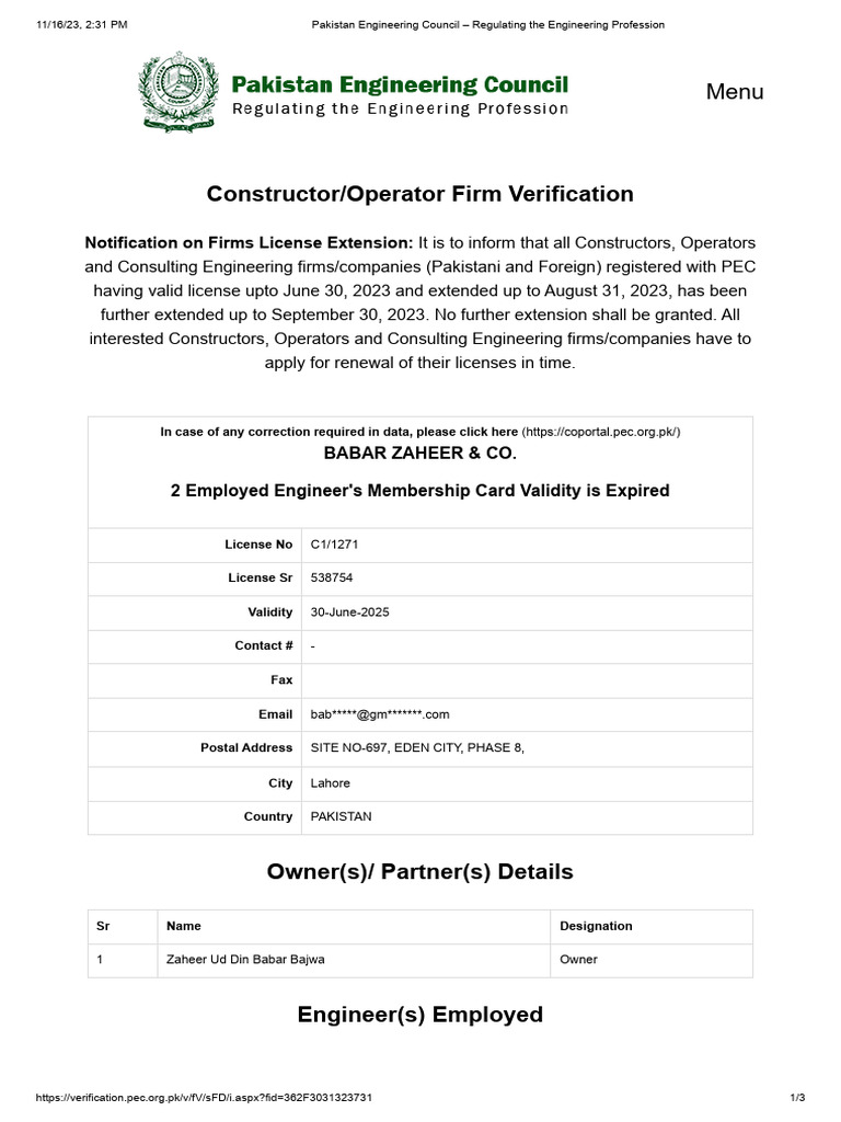 Babar Zaheer 1271 | PDF | Building Automation | Engineering
