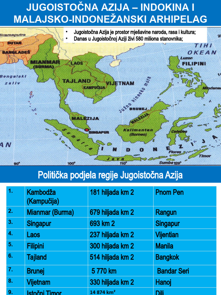 Jugoistočna Azija, Malezija | PDF
