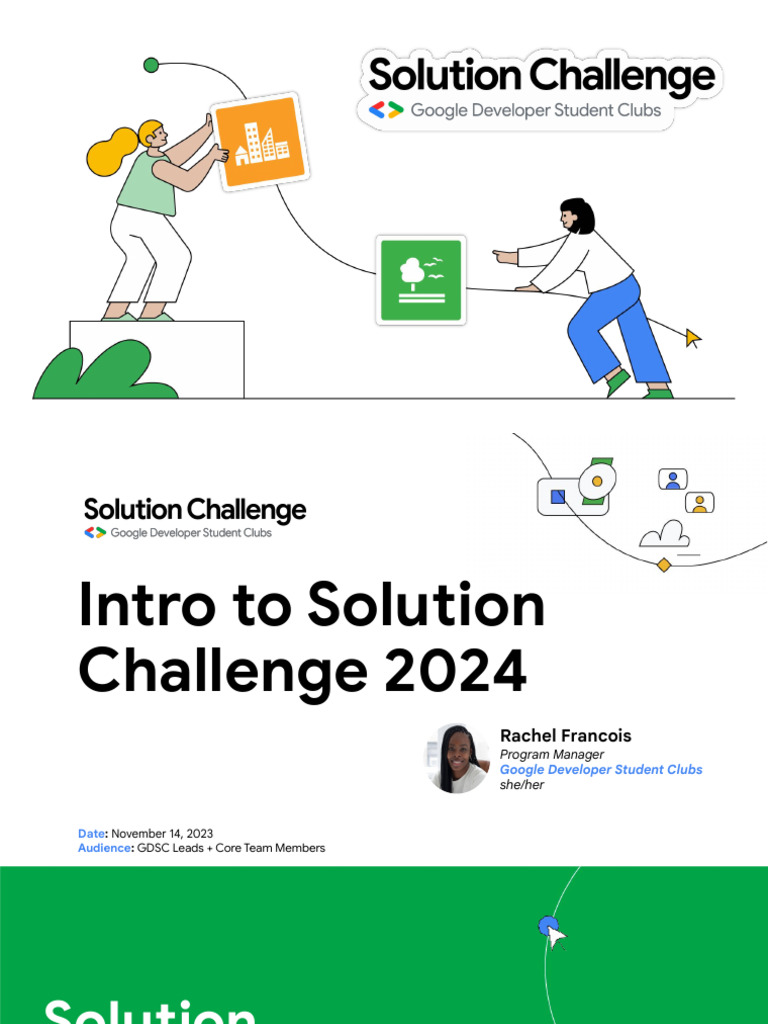 GDSC Global 2024 Solution Challenge | Download Free PDF | Sustainability | Analytics