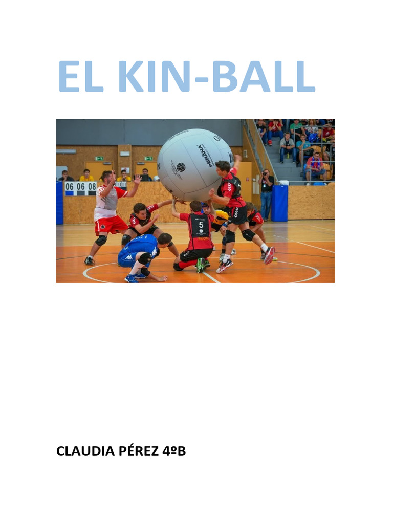 El Kin-Ball | PDF | Deportes | Asociación de Futbol