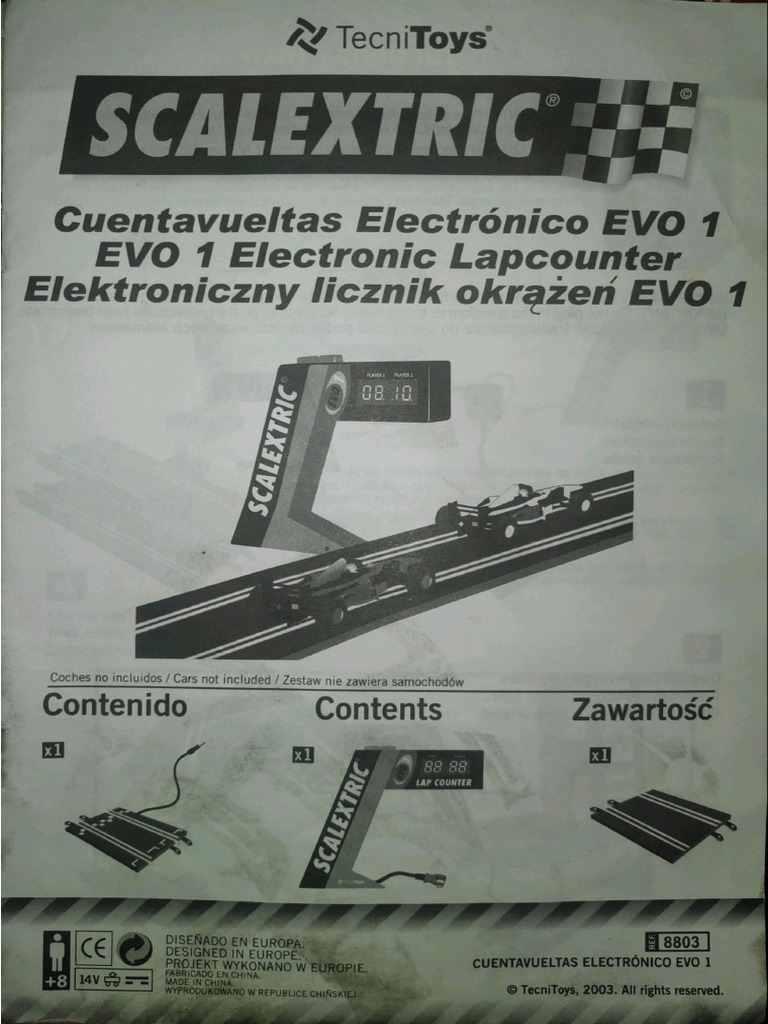 Instruciones Cuentavueltas Electronico Evo1 | PDF