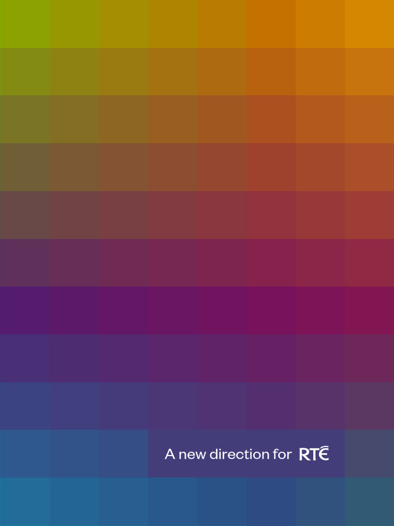 A New Direction For RTÉ | PDF | Governance | Video On Demand