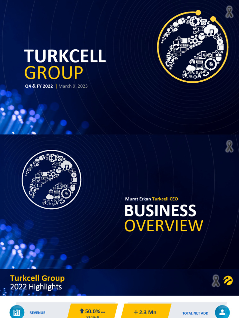 Turkcell Presentation Q422 ENG Vfinal | PDF | Debt | Expense