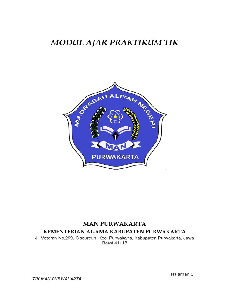 Modul Ajar Tik Excel Kelas X | PDF