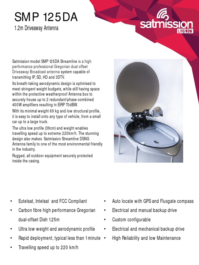 SMP 125da | PDF | Antenna (Radio) | Decibel