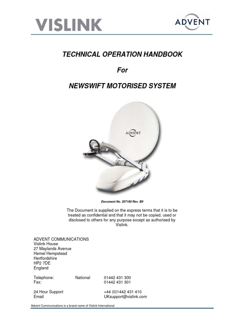 vislink_newswift_90 | PDF | Communications Satellite | Antenna (Radio)