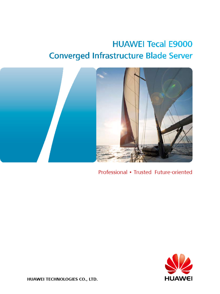 HUAWEI Tecal E9000 Blade Server Brochure | PDF | Solid State Drive ...