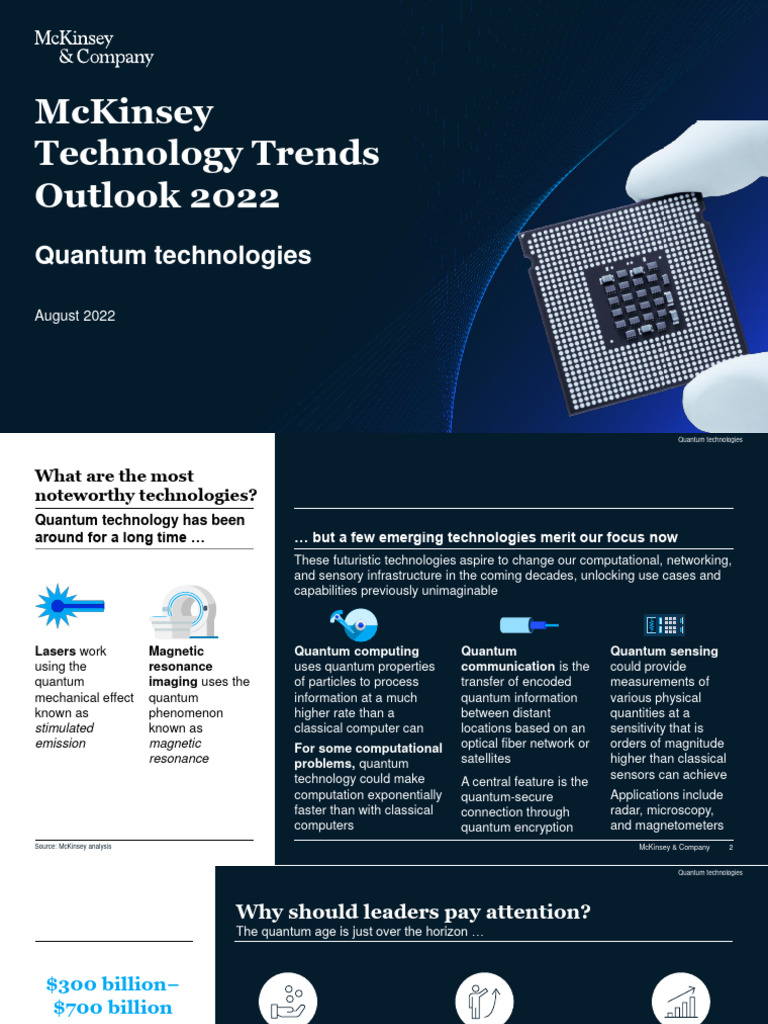 Mckinsey Tech Trends Outlook 20ww22 Quantum | PDF | Quantum Computing ...