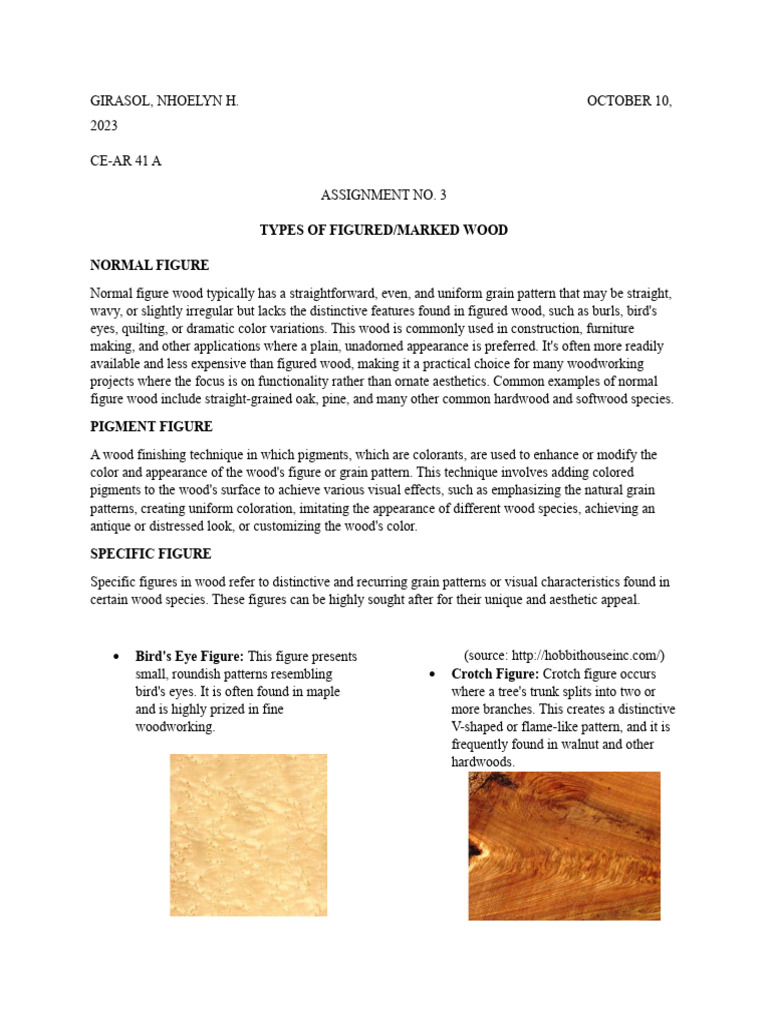 Wood Figure | PDF | Wood | Woodworking