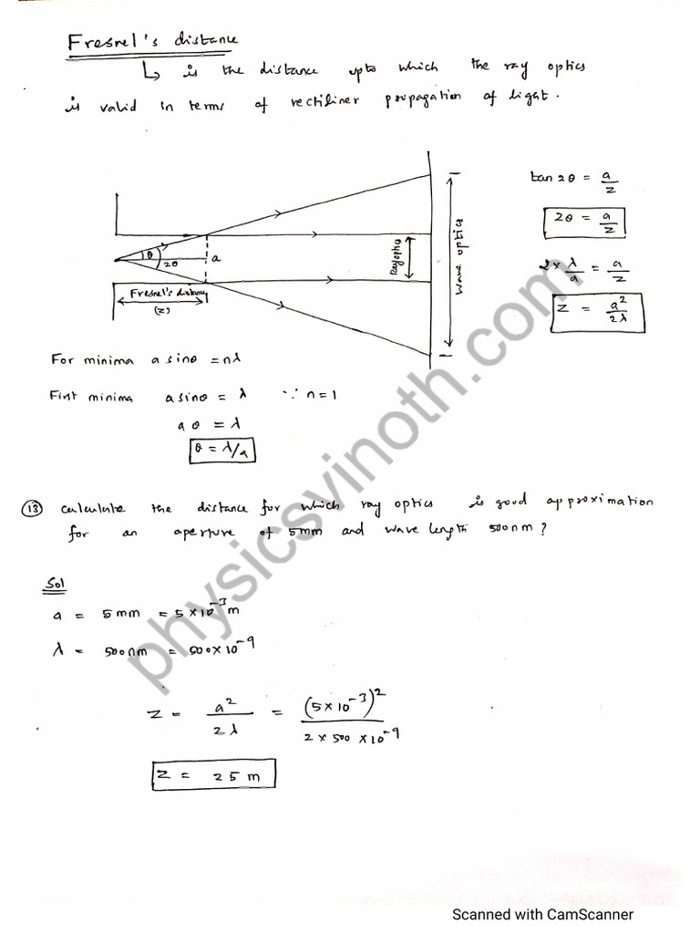 Resolving Power of Microscope - Watermark | PDF