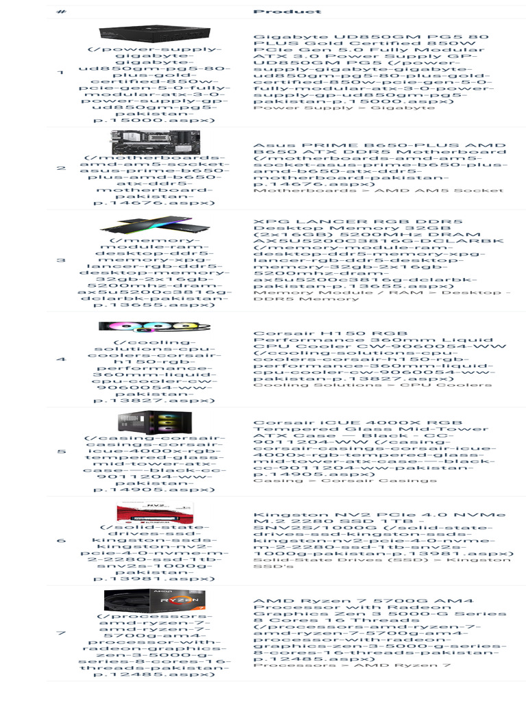 Specs | PDF | Manufactured Goods | Computer Hardware