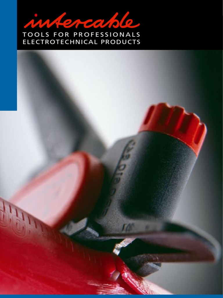 Tools For Cable Installation | PDF | Cable | Blade