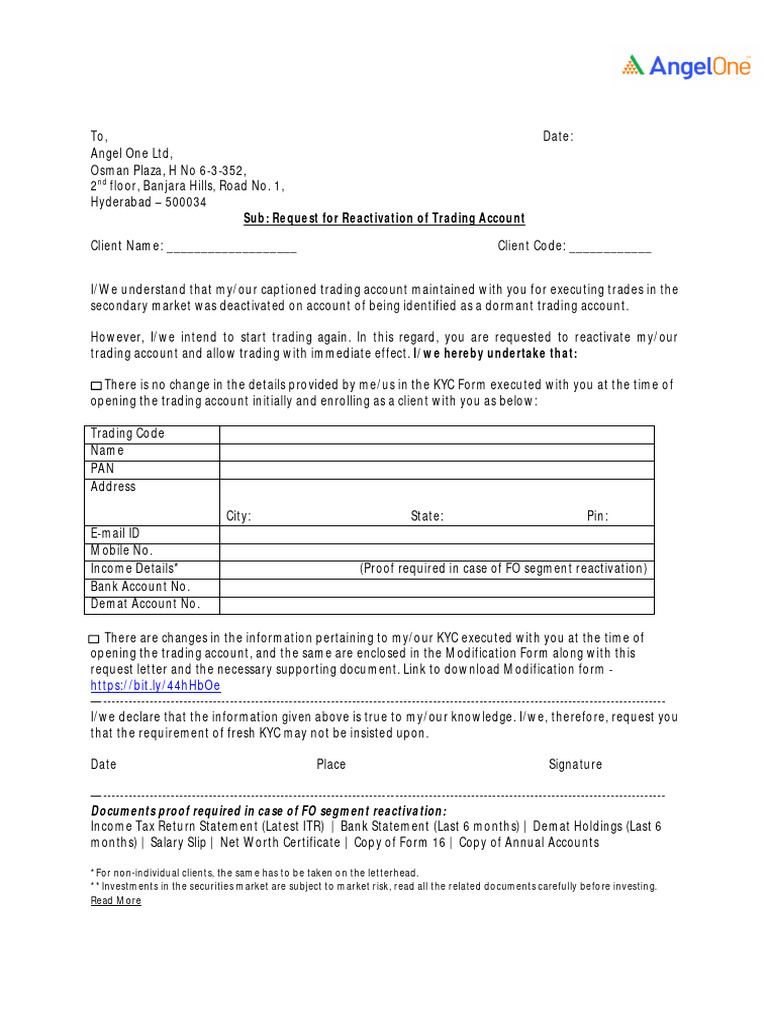Dormant Reactivation Letter | PDF | Payments | Government Finances