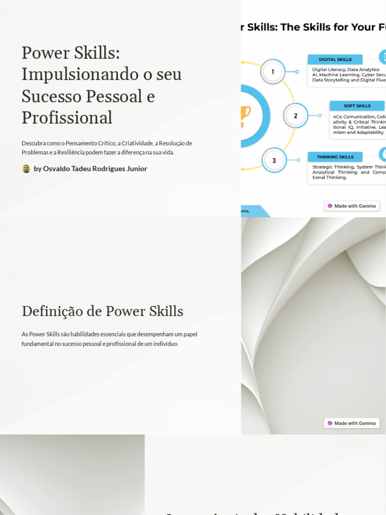 Power Skills: Chave para o Sucesso | PDF | Negócios