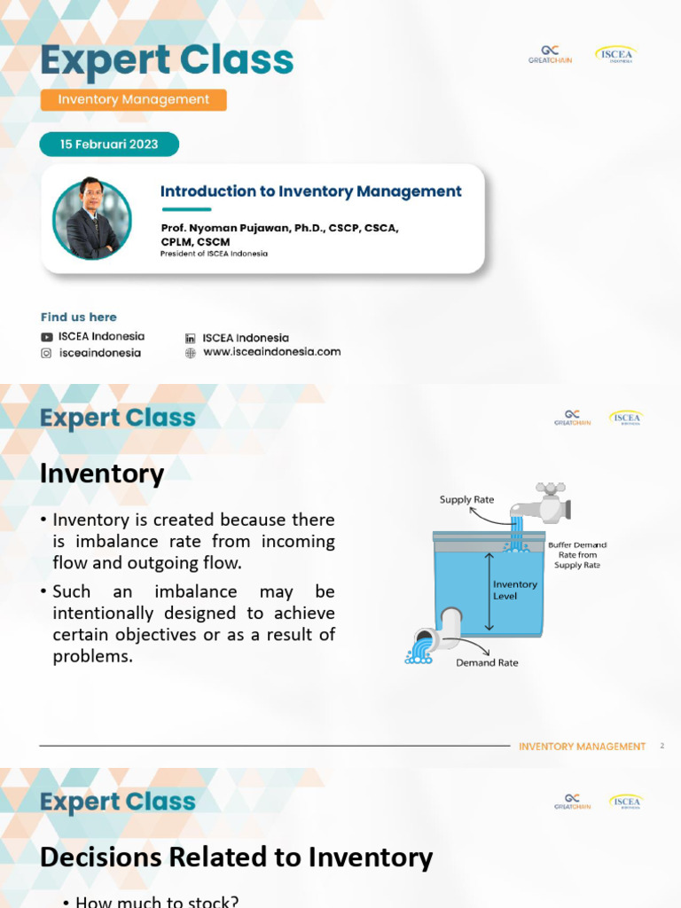 1 | PDF | Inventory | Logistics