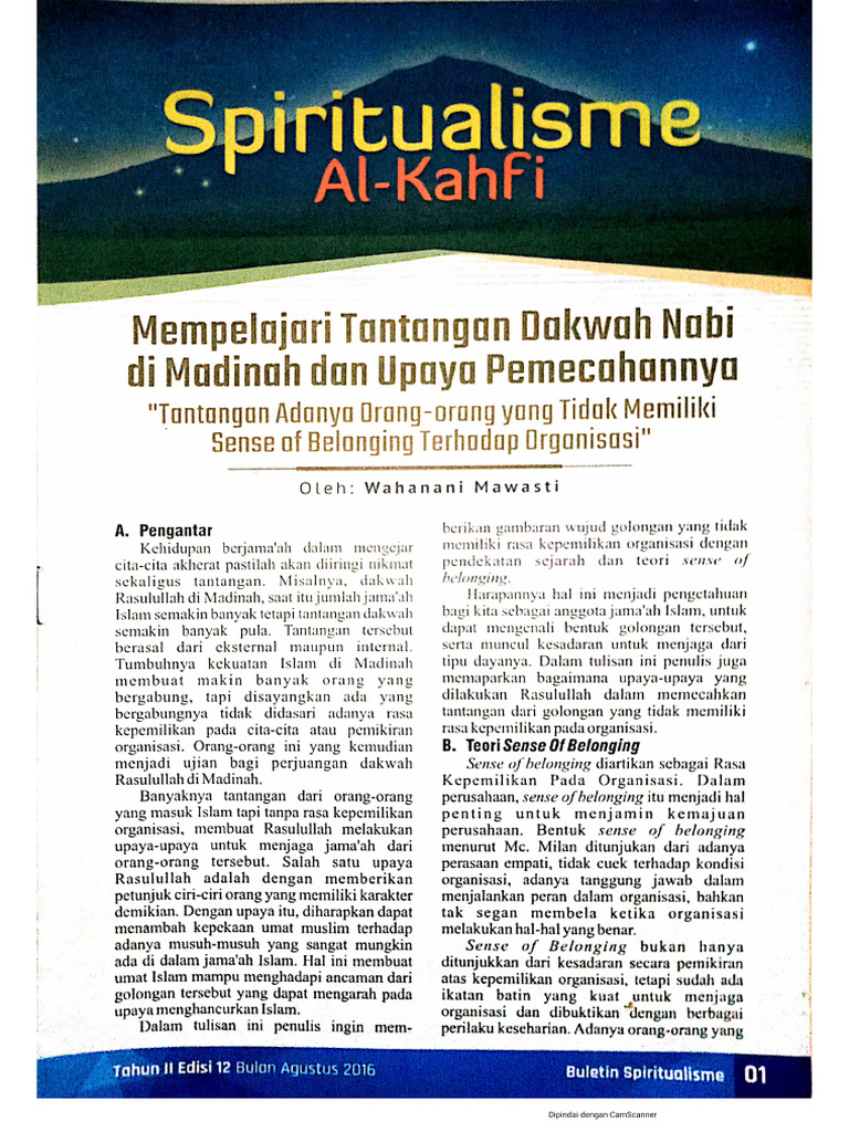 Mempelajari Tantangan Dakwah Nabi Di Madinah Dan Upaya Pemecahannya | PDF Mempelajari Tantangan Dakwah Nabi Di Madinah Dan Upaya Pemecahannya | PDF