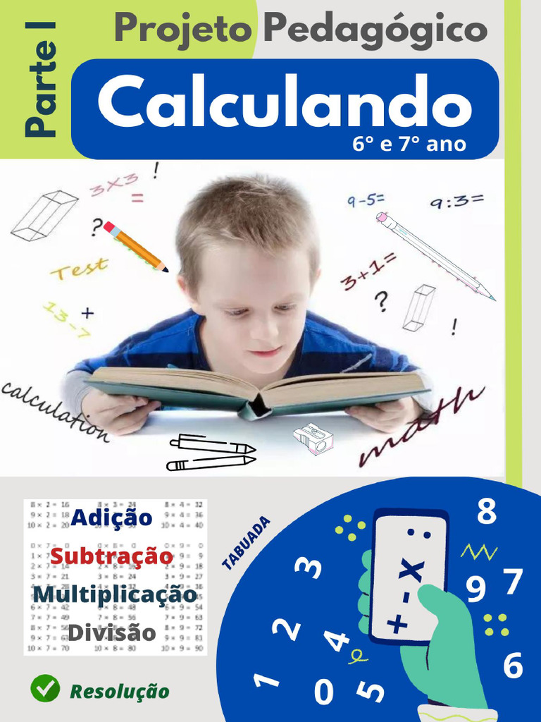 Projeto Calculando 6º Ano e 7º Ano | PDF | Matemática | Aprendizado