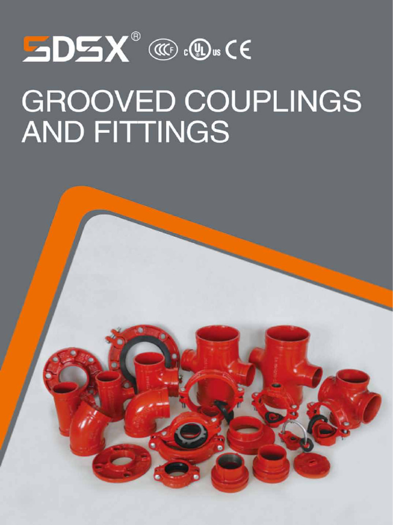 Catalog of Grooved Couplings - SDSX | PDF