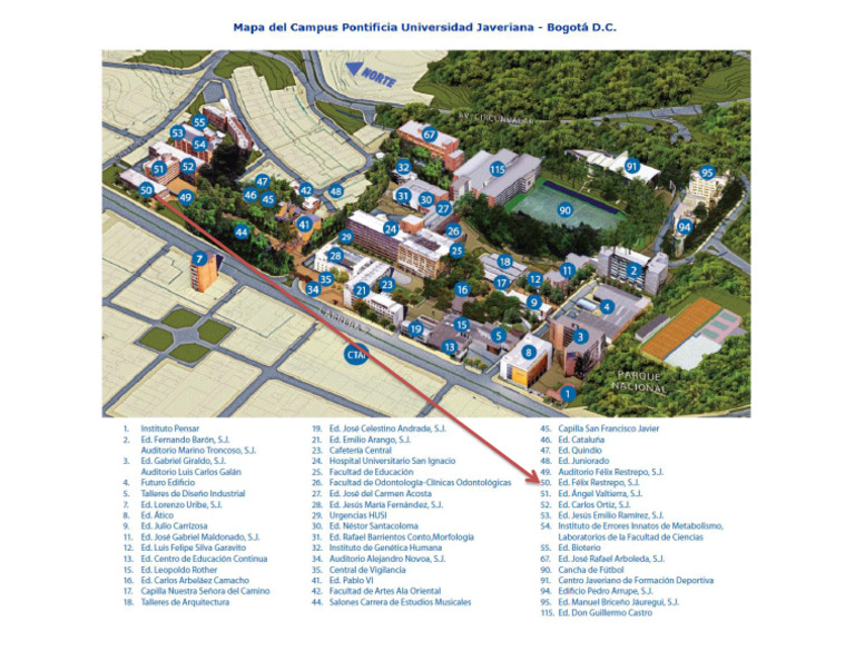 Mapa Campus | PDF