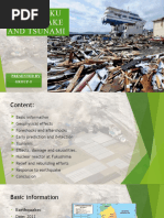 2011 Japan Earthquake and Tsunami Study | PDF | Earthquakes | Tsunami