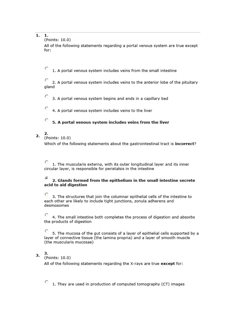 MCQ Git | PDF | Medical Imaging | Liver