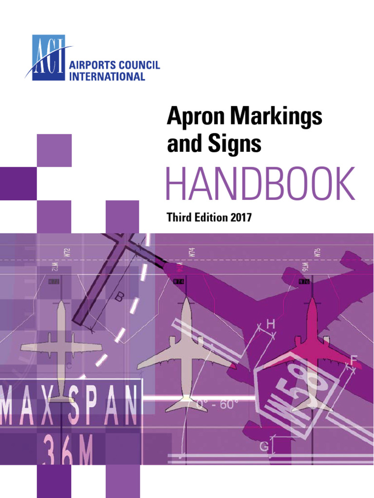 Apron Markings Signs Handbook 3rd Ed. 2017 | PDF | Aerospace | Transport