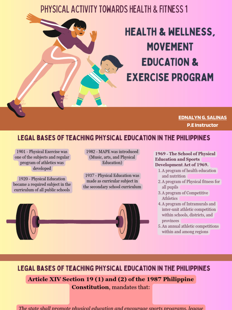 PE-1 Fitness | PDF | Physical Fitness | Flexibility (Anatomy)