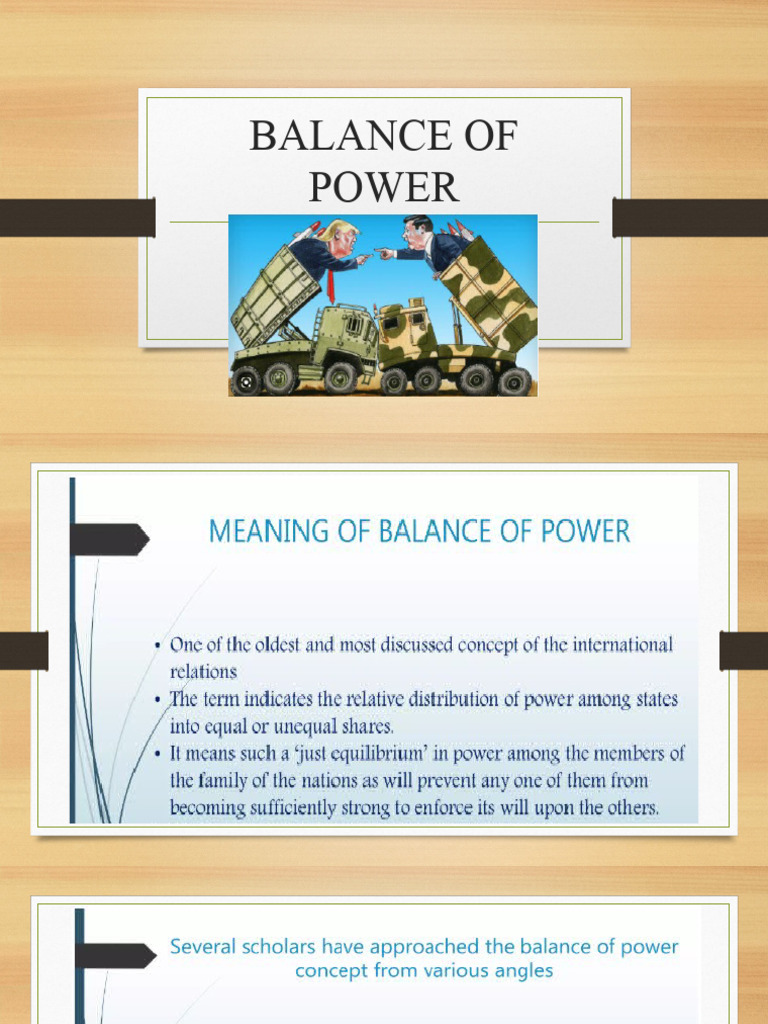 Balance of Power | PDF | Niccolò Machiavelli | Fidel Castro