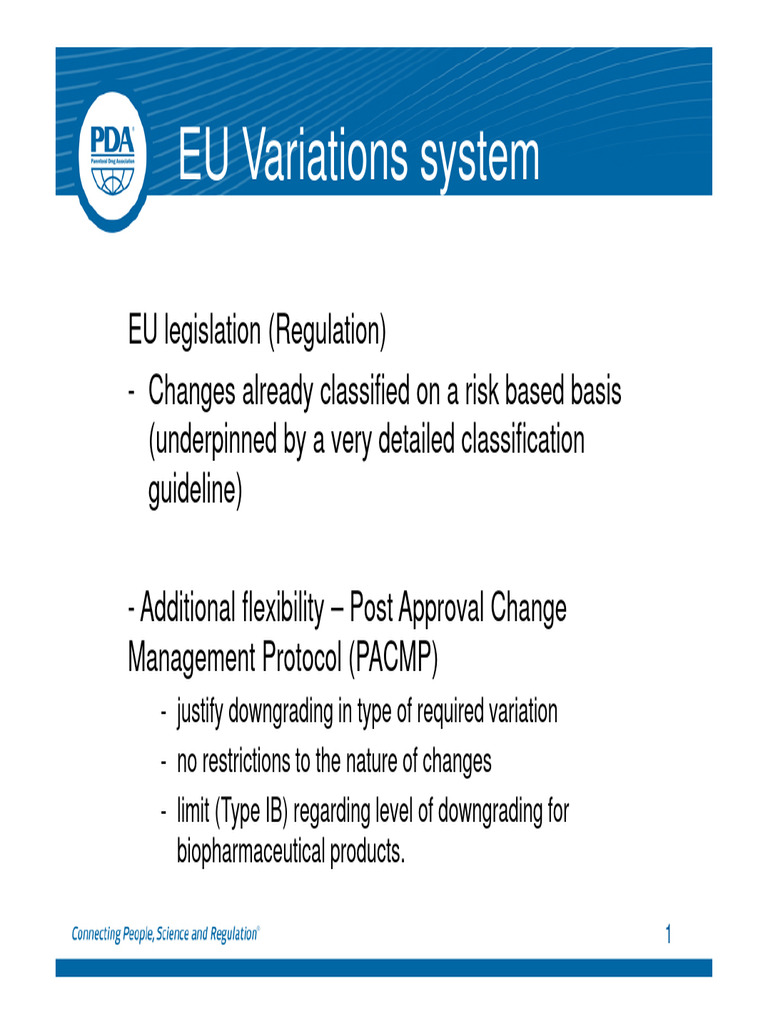 EU Variation Classification Guidelines | PDF | Technology & Engineering