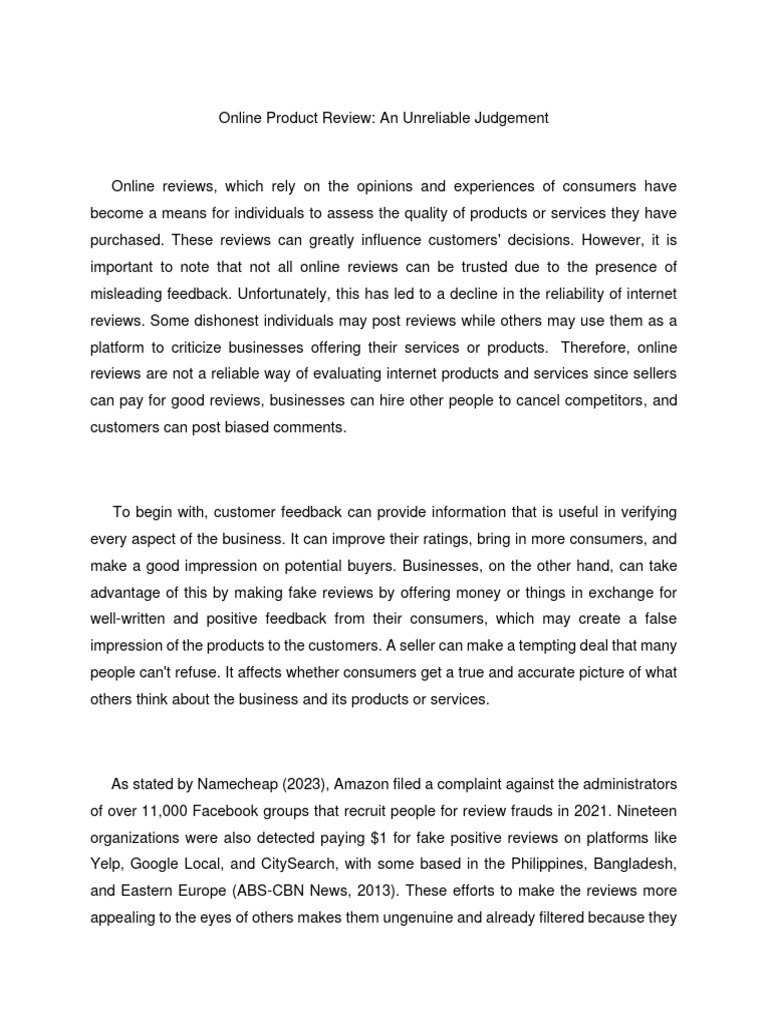 Integrity Group1 PositionPaper | PDF | Experience | Bias